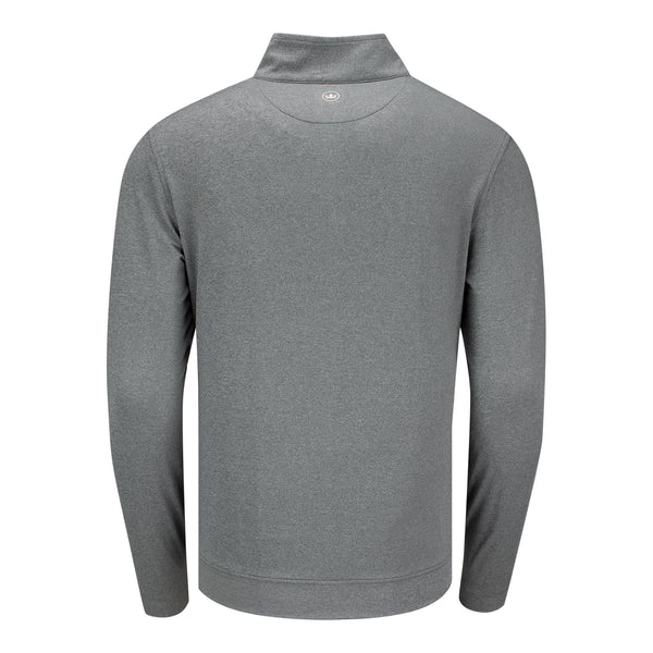Peter Millar 1927 Trophy Melange Perth Quarter Zip in Smoke - US Ryder Cup